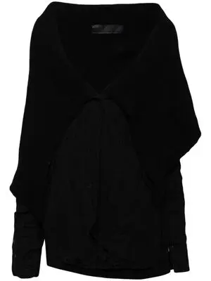 MARC LE BIHAN Panelled Poncho