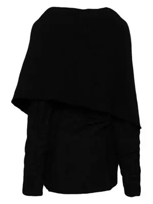 MARC LE BIHAN Panelled Poncho