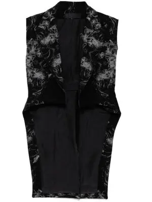 MARC LE BIHAN Graphic-print Blazer