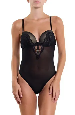 Hanky Panky Dark Romance Underwire Bodysuit