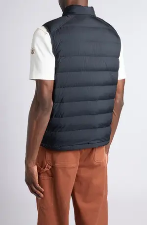 Moncler Barthe Down Puffer Vest - Black