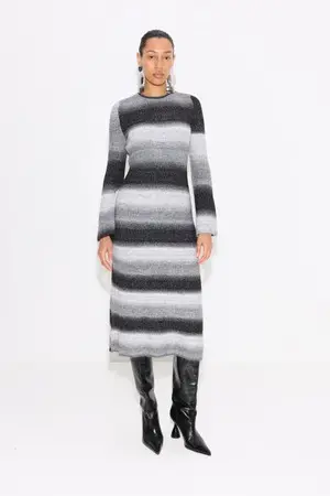 SIMONMILLER Axon Printed Midi Dress