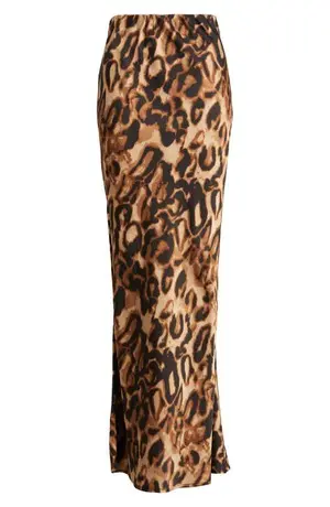 NIKKI LUND Freyja Printed Maxi Skirt