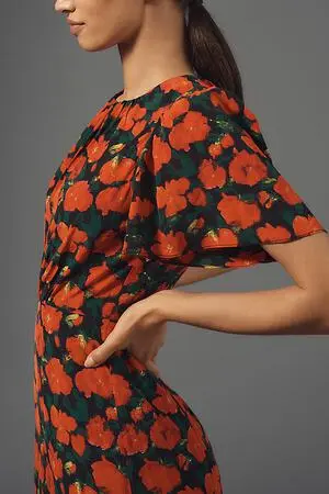 Rhode Arabella Floral Midi Dress
