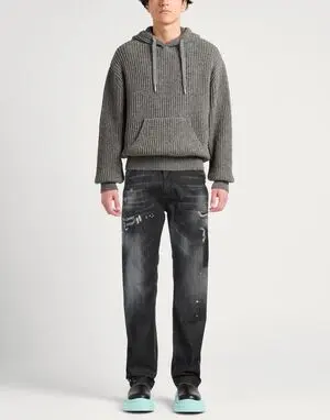 Dsquared2 Straight-leg Jeans With Tie-dye Detail - Black