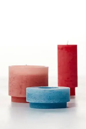 STAN EDITIONS Stack 02 Candle Set - Pink