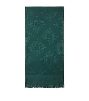Mulberry Rectangular Tree Scarf