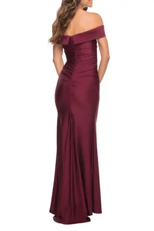 LABOMME Off-the-shoulder Evening Gown