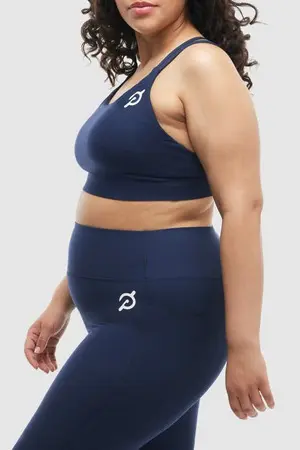 PELOTON Cadent Strappy Elevate Bra - Deep Navy