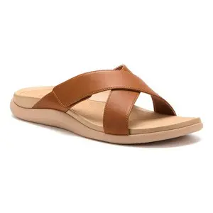 ABEO Laguna Slide Sandals - Pecan