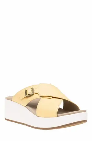 ABEO Solstice Cross Flatform Slides Impala