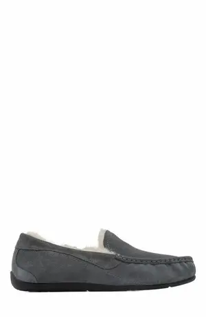 ABEO Amble Slipper With Shearling Lining And Removable Orthotics - Grey - Regular