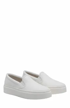 ABEO Jumpstreet Slip-on Sneaker - White Leather - Regular