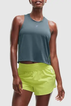PELOTON Distance Run Tank Top - Urban Green