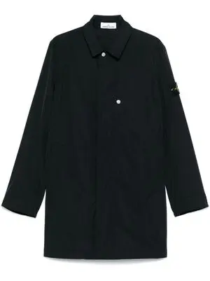 Men's Stone Island Black Coats