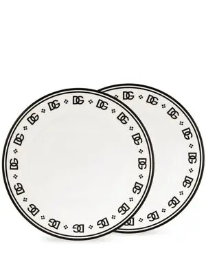 Dolce & Gabbana Porcelain Soup Plates - White