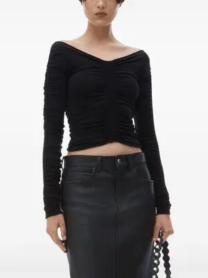 Alexander Wang Ruched Pullover Top