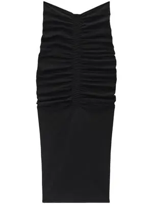 Alexander Wang Ruched Maxi Skirt