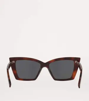 Saint Laurent Acetate Sl 657 Sunglasses - Brown