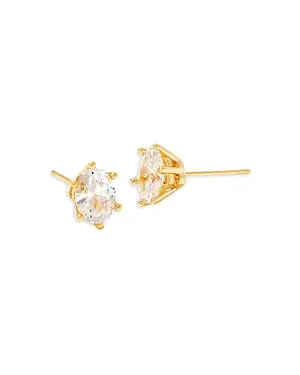 Kendra Scott Cailin Crystal Stud Earrings - Gold
