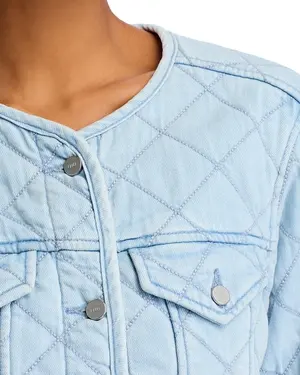 Paige Jayla Cropped Quilted Jacket