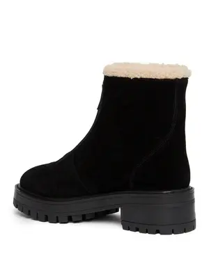 Paige Brady Shearling Lined Ankle Boots