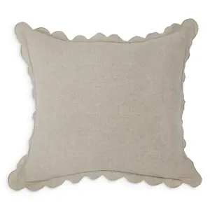 POM POM AT HOME Kelly Euro Sham - Flax/flax