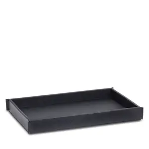 LABRAZEL Piega Leather Tray - Black