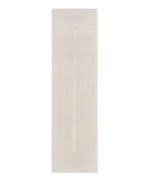 Calvin Klein Ck024 Irradiant Irr02 Runner Area Rug, 2'3 X 7'6 - Ivory