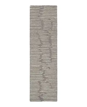 Calvin Klein Ck010 Linear Lnr01 Runner Area Rug, 2'3 X 8 - Grey