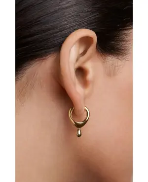 PDPAOLA Lava Hoop Earrings
