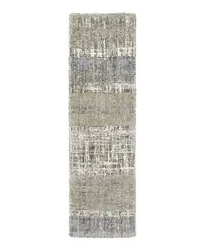 ORIENTAL WEAVERS Wheeler 530j9 Runner Area Rug, 2'3 X 7'6 - Grey