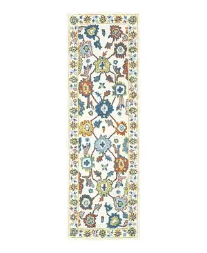 ORIENTAL WEAVERS Zahra 75507 Runner Area Rug, 2'6 X 8 - Ivory