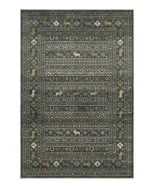 ORIENTAL WEAVERS Venice 095e8 Area Rug, 5'3 X 7'3 - Blue