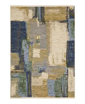 ORIENTAL WEAVERS Soleri Sol05 Area Rug, 9'10 X 12'10 - Blue