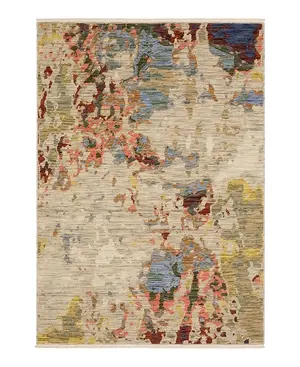 ORIENTAL WEAVERS Soleri Sol09 Area Rug, 6'7 X 9'6 - Beige