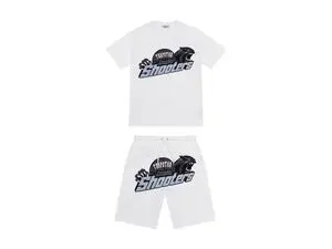 Trapstar Shooters Short Set - White/blue