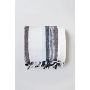 HOME & LOFT Nomad Towel - Brown Cream