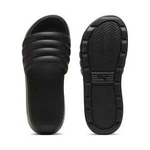 PUMA Karmen Puffy Slides - Black