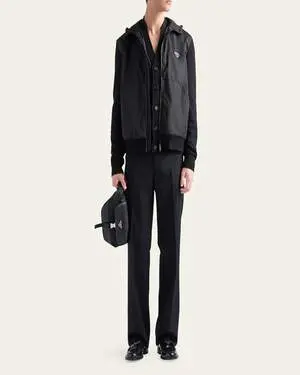 Prada Cashmere-wool Hooded Sweater