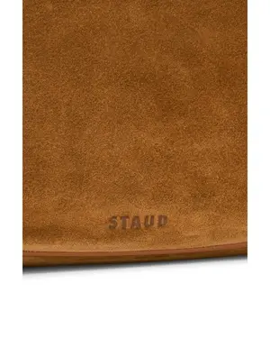Staud Pine Leather Hobo Bag - Tan