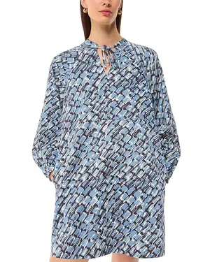 Whistles Wing Marnie Dress - Blue/multi