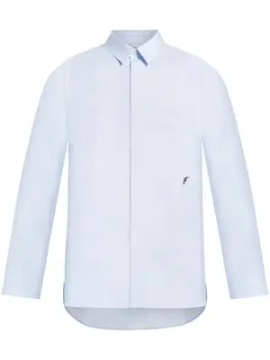 FERRAGAMO Striped Cotton Shirt