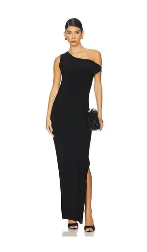 Norma Kamali One Shoulder Evening Dresses