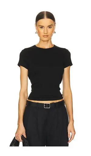 ST. AGNI Organic Cotton Baby Tee - Black