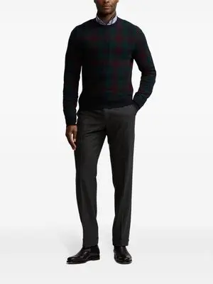 Ralph Lauren Purple Label Plaid Sweater