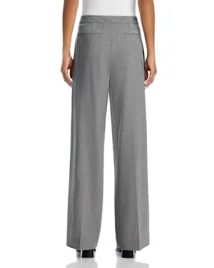 Fabiana Filippi Wool Blend Wide Leg Pants