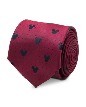 CUFFLINKS, INC. Mickey Mouse Dot Silk Tie - Red