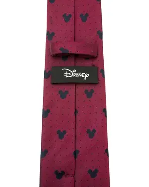 CUFFLINKS, INC. Mickey Mouse Dot Silk Tie - Red