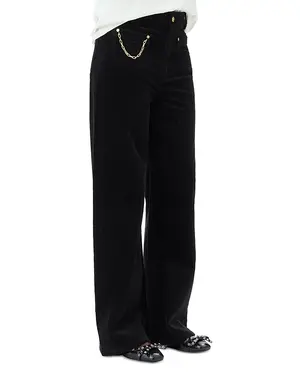 Women's Black Corduroy